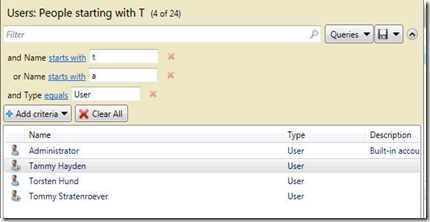 RulerBreaker: Filtering in Active Directory Administrative Center